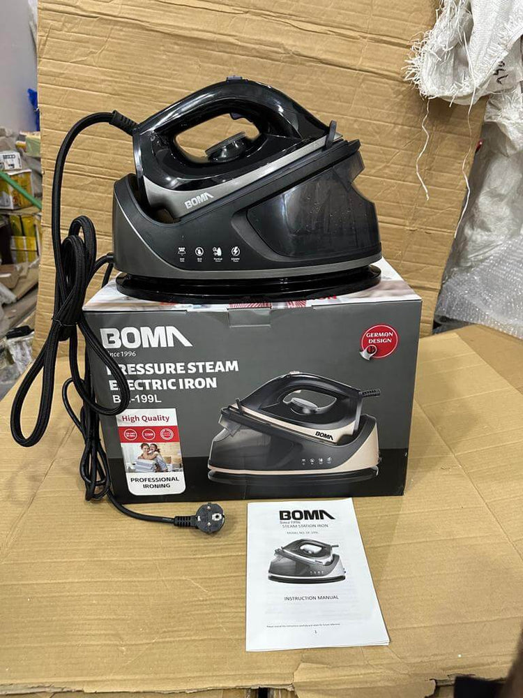 GERMAN BOMA pressure steam electric iron — Dubai Imports