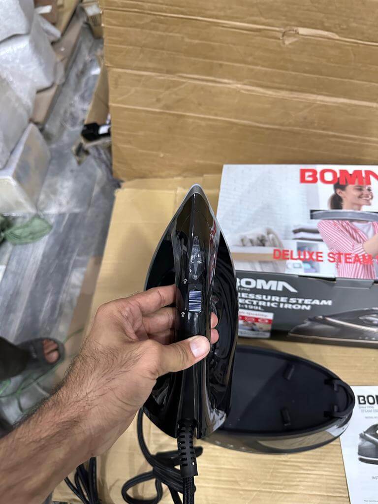GERMAN BOMA pressure steam electric iron – Dubai Imports