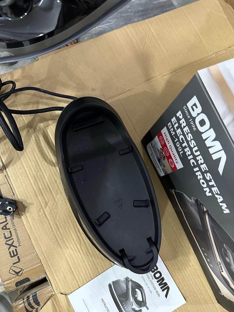 GERMAN BOMA pressure steam electric iron – Dubai Imports